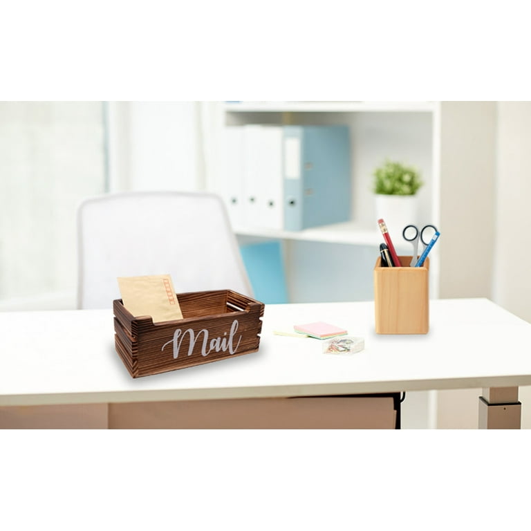 Wood Mail Table