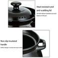 Ceramic Casserole Pot for Cooking Stew Pot Flower Pattern Double Handle ...