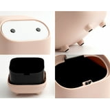 Sheebo Modern Plastic 2 Liter Ninja Cotton Candy Mini Trash Can with ...