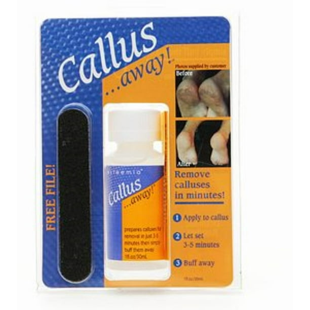 Callus Away! Liquid 1 oz (Pack of 2) - Walmart.com - Walmart.com