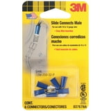 3M Male Slide Connectors 6 ct Pack - Walmart.com