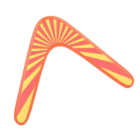 Environmental-friendly Returning Boomerang, Orange Boomerang, Wooden ...