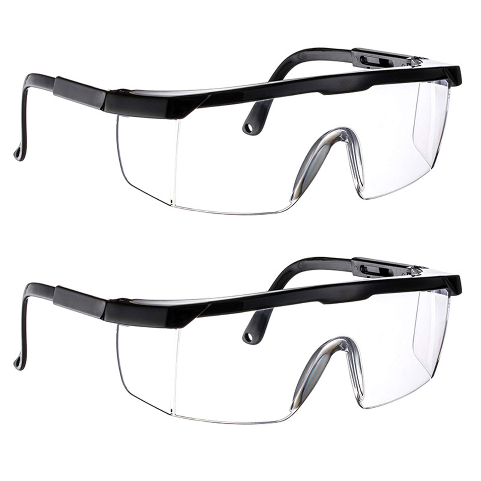 2-Pack Safety Goggles Glasses ZFSOCK Women Man Adjustable Protective ...