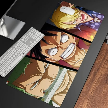 XXL Mousepad Roronoa Zoro and Vinsmok Sanji Hd Desk Pad Anime One Piece ...