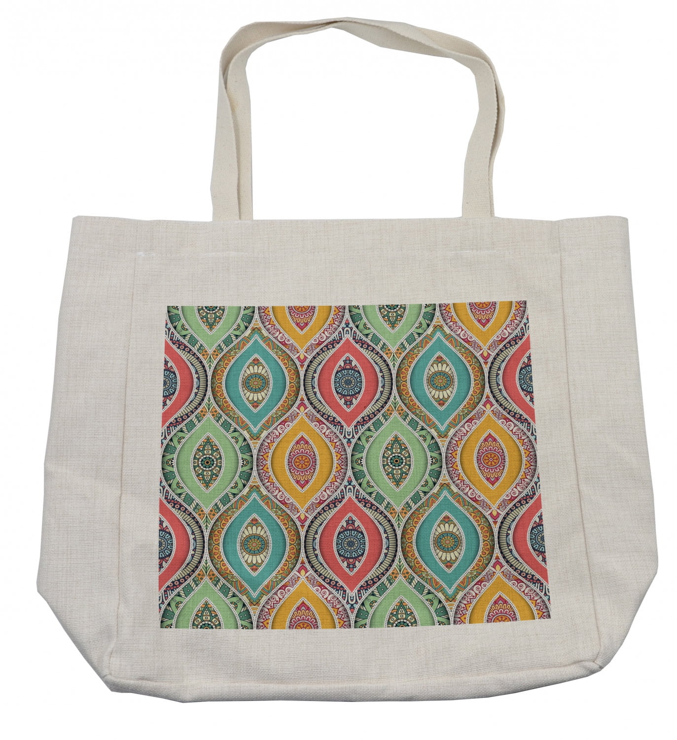 Traditional Shopping Bag, Ornamental Middle Eastern Ottoman Persian ...