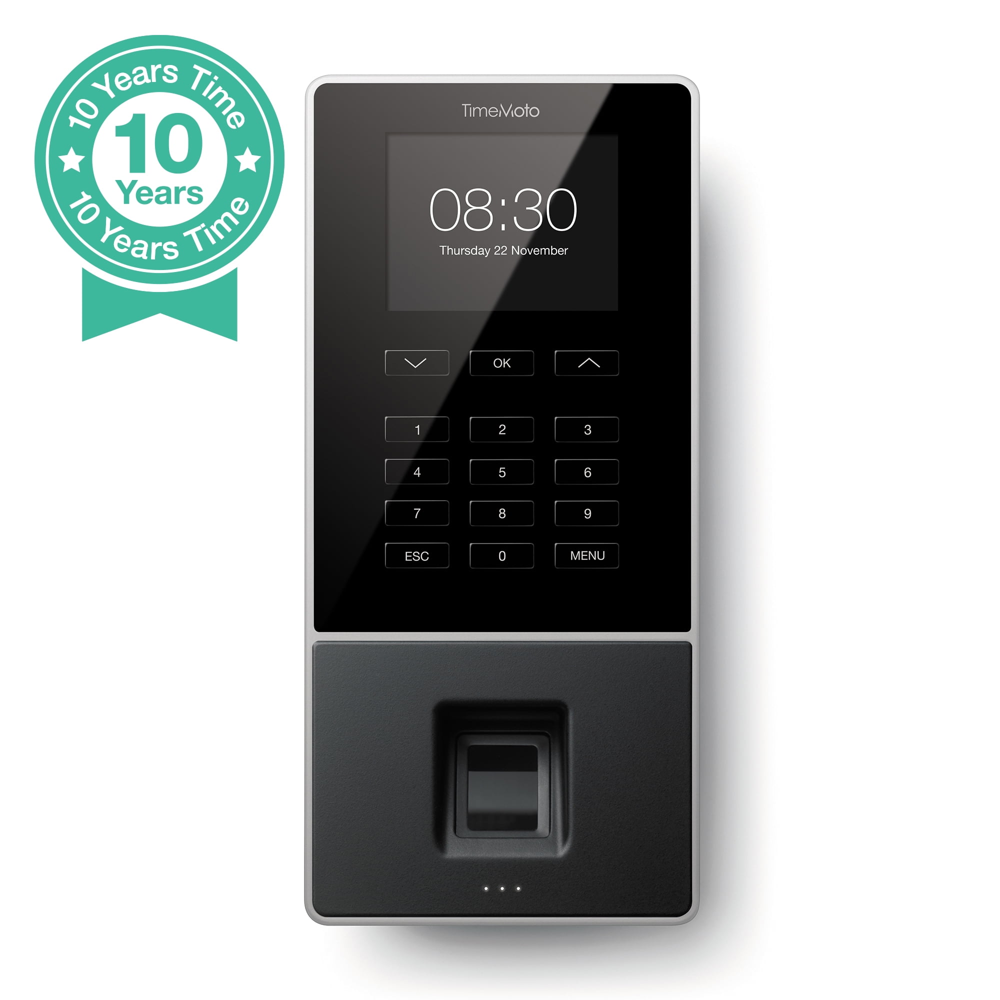 TimeMoto TM-626 - Time Clock System with Biometric Fingerprint and RFID ...