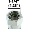 SAE 37 Degree JIC Flare Swivel Fitting/Adapter (3/4" NPTF Male x 1" JIC Female) - Walmart.com