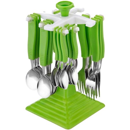 Stainless Steel Fork Table Spoon Set, 25-Pieces | Spoons Sets | Spoon ...