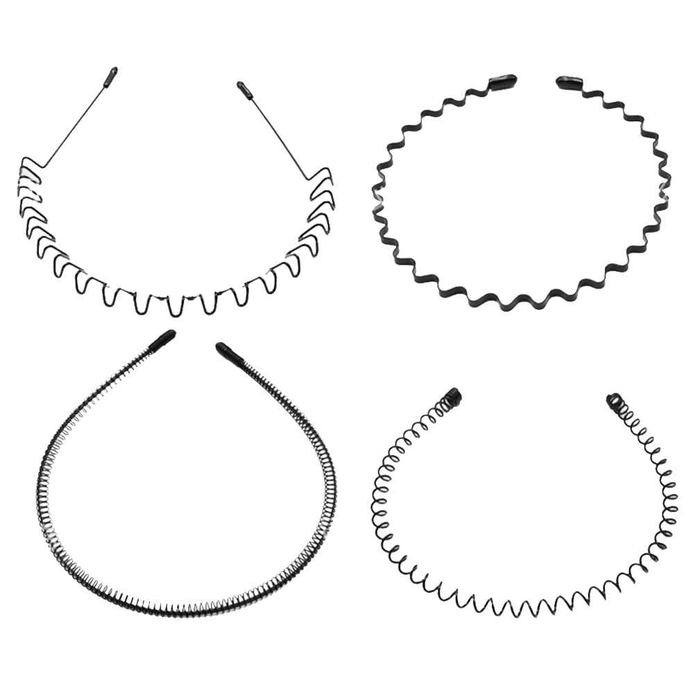 Click here for Frcolor Slicked Back Hair Band 4pcs Metal Wavy Hai... prices