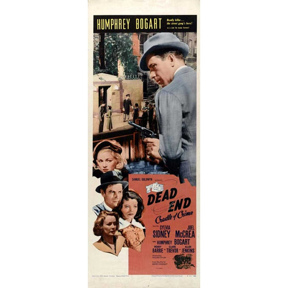 Dead End - movie POSTER (Insert Style A) (14" x 36") (1937) - Walmart ...