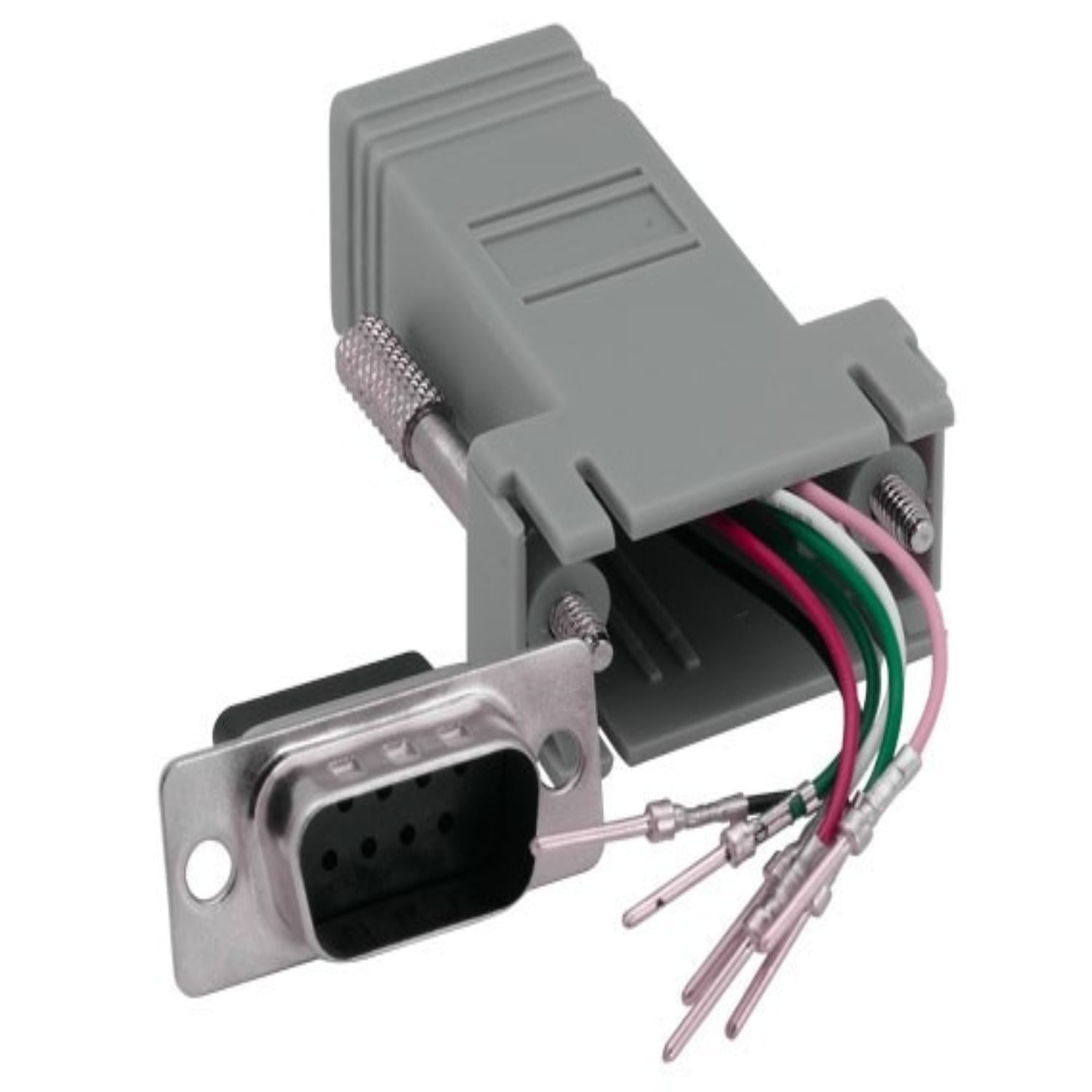 SANOXY Cables and Adapters; 10 PACK ofDB9 Male to RJ-12 Modular Adapter ...