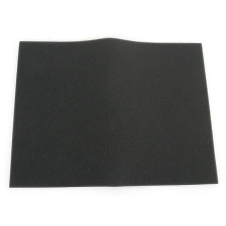 UNI FOAM FILTER SHEET 12 "X 16" X 3/8" 60 PPI BLACK FINE FO - Walmart.com