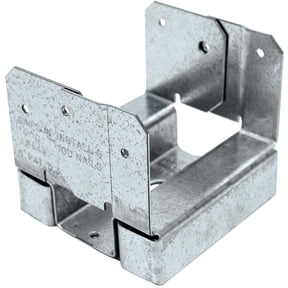 Simpson Strong-Tie E-Z Mender, 4x4 Post Repair Bracket, Black Finish, 2 ...