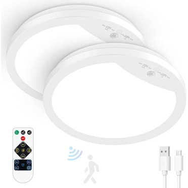 Bell+Howell Cordless LED Ceiling Light with Remote Control, Motion ...