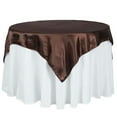 Efavormart 72" SATIN Square Tablecloth Overlay For Wedding Catering ...