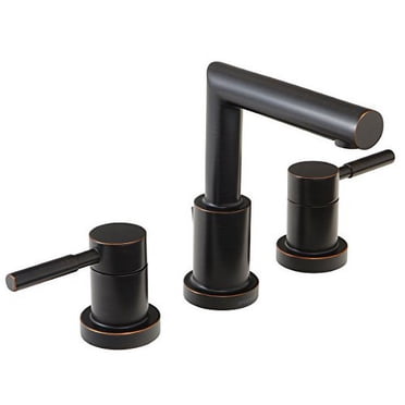 Speakman SB-2523-AB Satin Brass Lura 8 Widespread Bathroom Faucet with ...