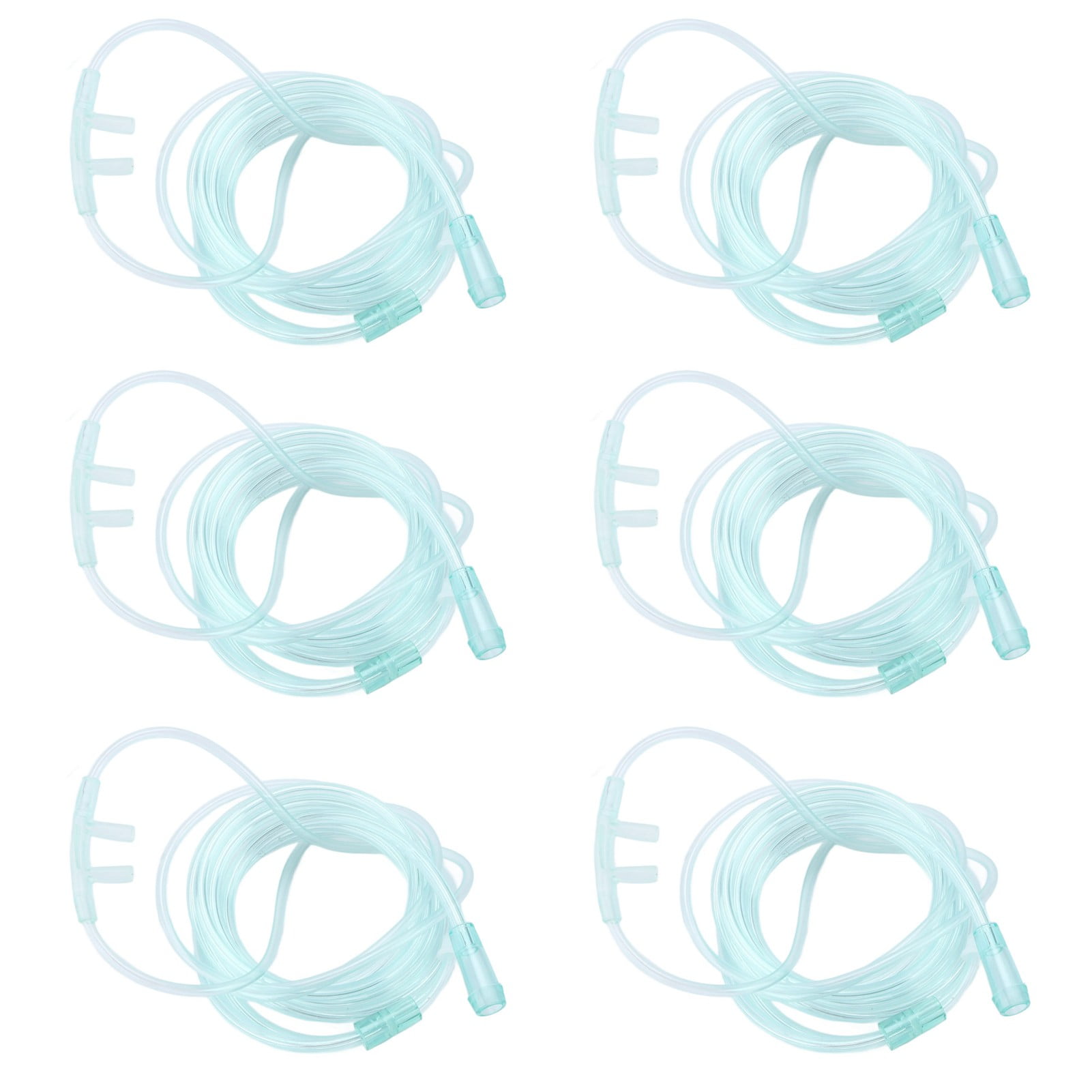 LYUMO 6PCS Disposable Nasal Cannula Soft Silicone Oxygen Supply Tubing ...