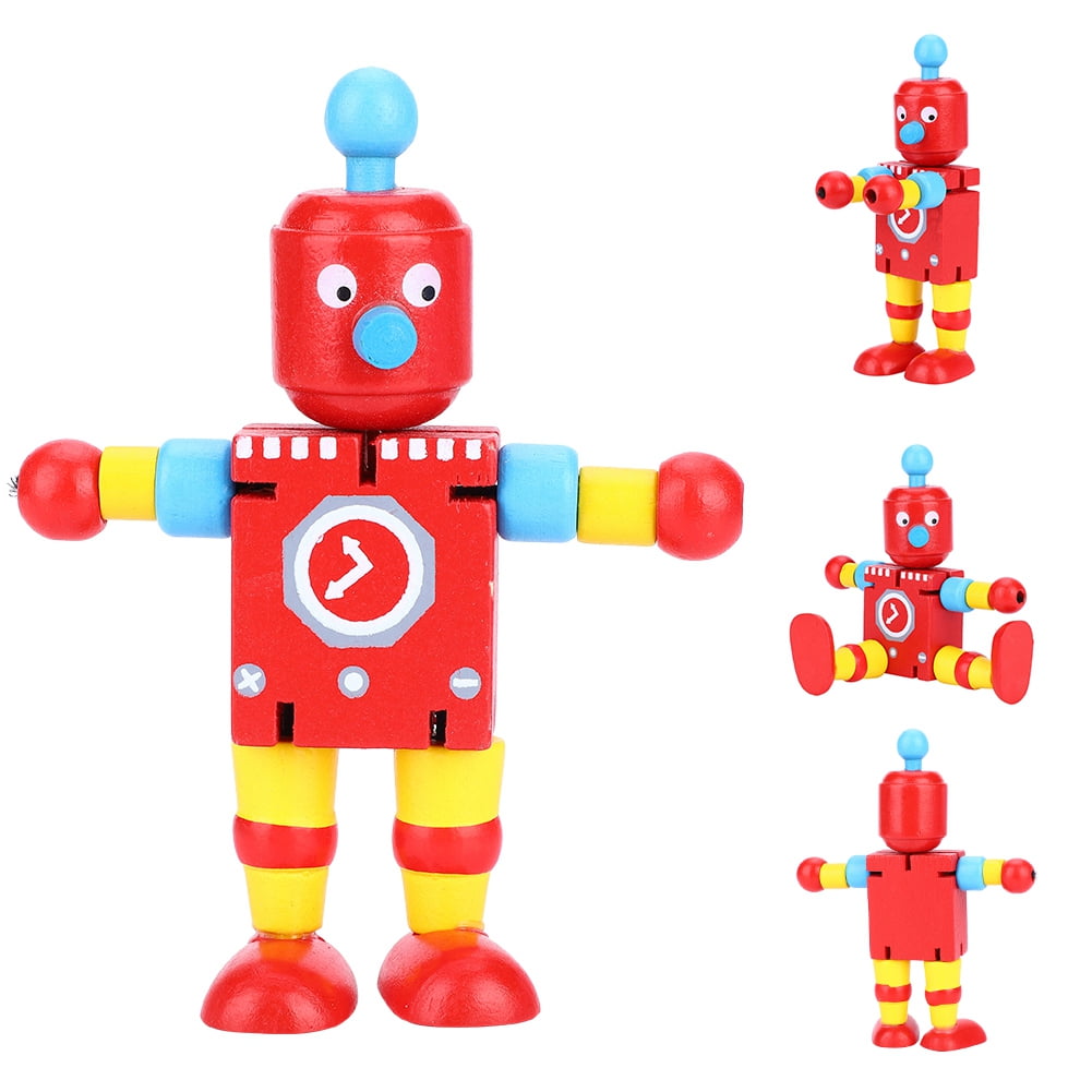 Click here for Greensen Personality Cute Wooden Robot Toys Learni... prices