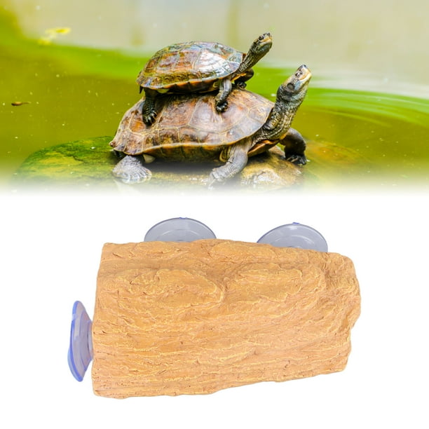 Reptile Basking Platform With Strong Suction Cups Floating Reptile Pier