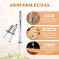 1/4" x 3/4" Hammer Drive Nail-in Anchors 50 Pack – Cement Wall Anchors ...