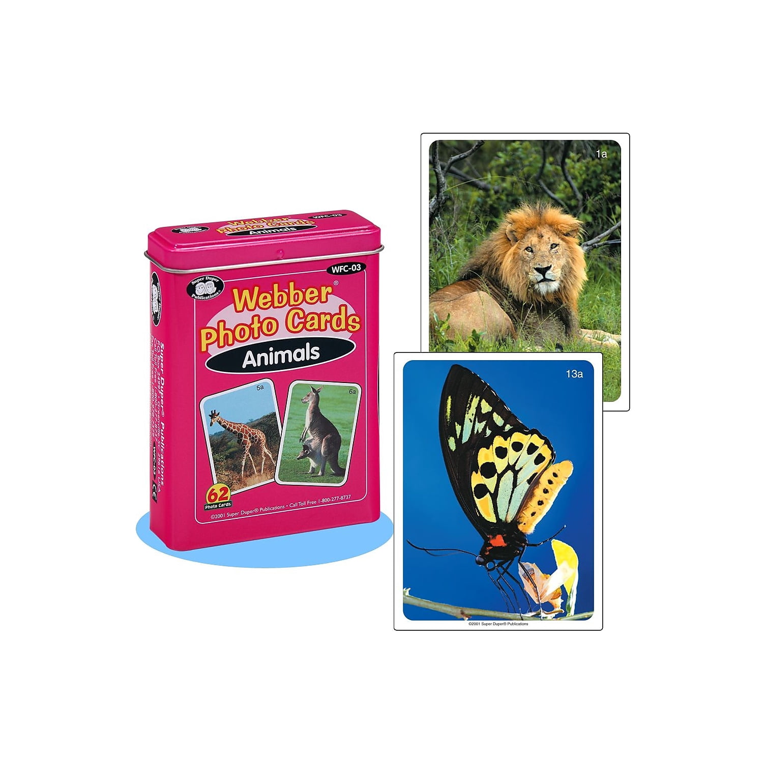 Super Duper Webber Animals Photo Deck Cards WFC03 - Walmart.com