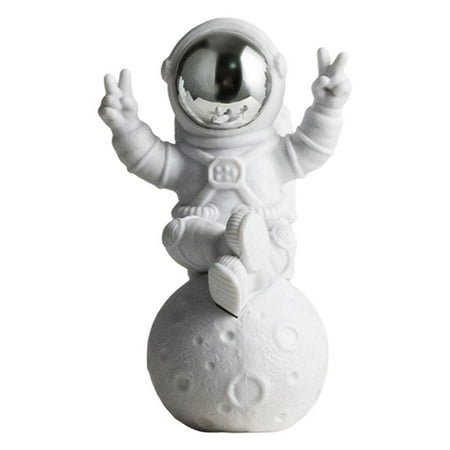 Spaceman Statue Figurine Kids Decor Outer Space Fun Preschool Learning ...
