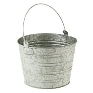 12 Pack: 10" Whitewashed Galvanized French Bucket by Ashland® - Walmart.com