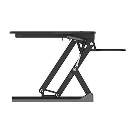 44.09 lbs Sit & Stand Display Stand - Black | Walmart Canada