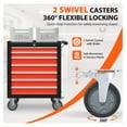 7-Drawer Rolling Tool Chest, Tool Box with Wheels and Drawers, High ...