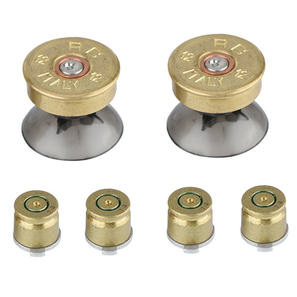 Botones de aleación de aluminio dorado Gaming Thumbstick para ...