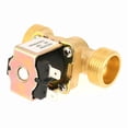 2X Electric Solenoid G3/4 Brass Electric Solenoid Valve for Water 12V ...