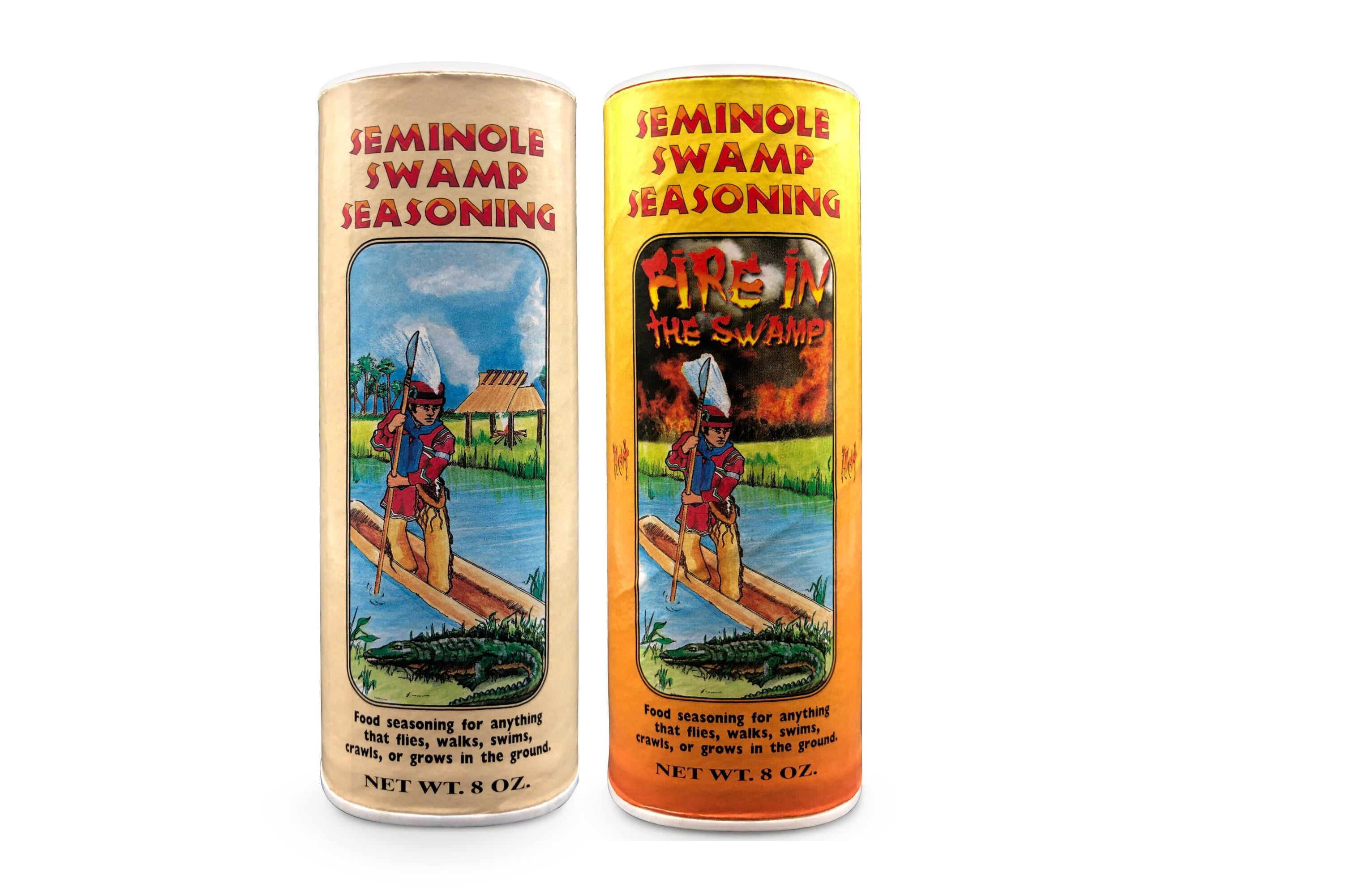 Seminole Swamp Seasoning - Original & Fire in the Swamp Mixed Spices ...