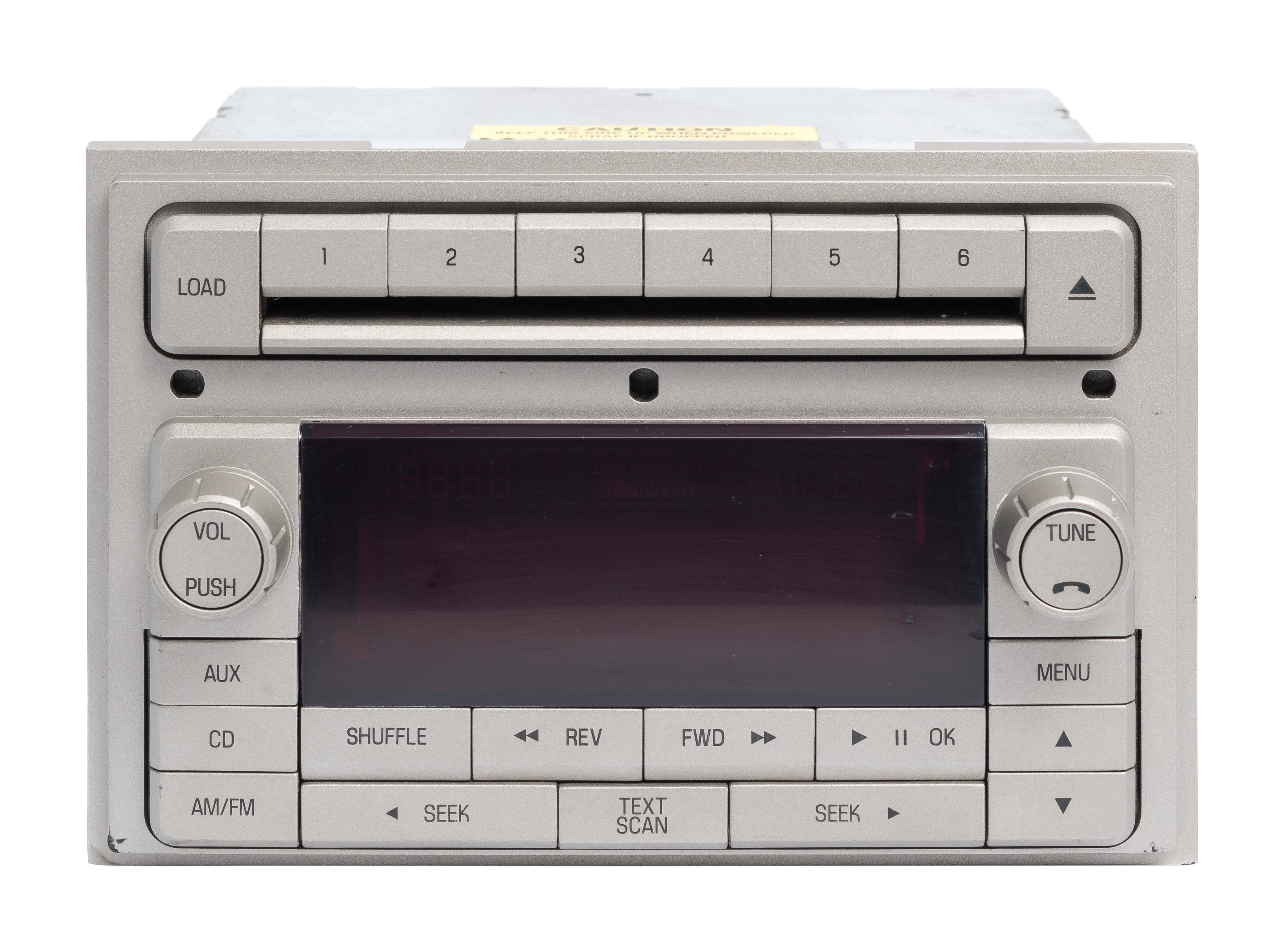 Restored 2008 Lincoln MKZ Radio Receiver AM FM 6Disc CD MP3 Player ...