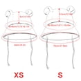 Baby Solid Color Bucket Hat, Cute Bear Ear Cotton Sun Hat with Chin ...