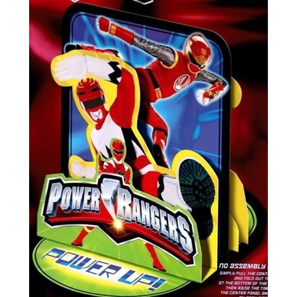 Power Rangers 'Red Ranger' Centerpiece (1ct) - Walmart.com