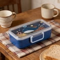 Feledorashia Lunch Box Set, Food Grade Plastic Lunch Box, Leakproof ...