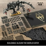 MEGA BLOKS - Skyrim Alduin the World Eater, 619 Piece Buiding Toy Set ...