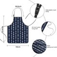 Baseballs and Stars Blue Pattern Teens Aprons, Adjustable Neck Strap ...