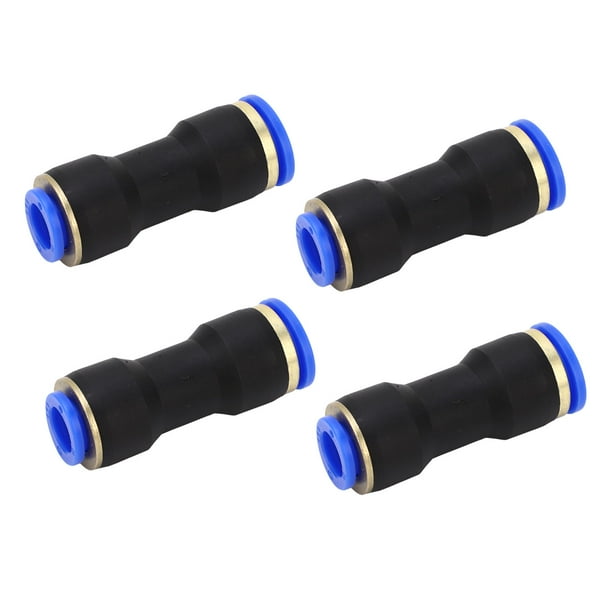 Conector neumático recto, 4 piezas, tubo conector neumático recto ...