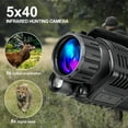 Rechargeable Night Vision Monocular with IR Illuminator - 1080P HD ...