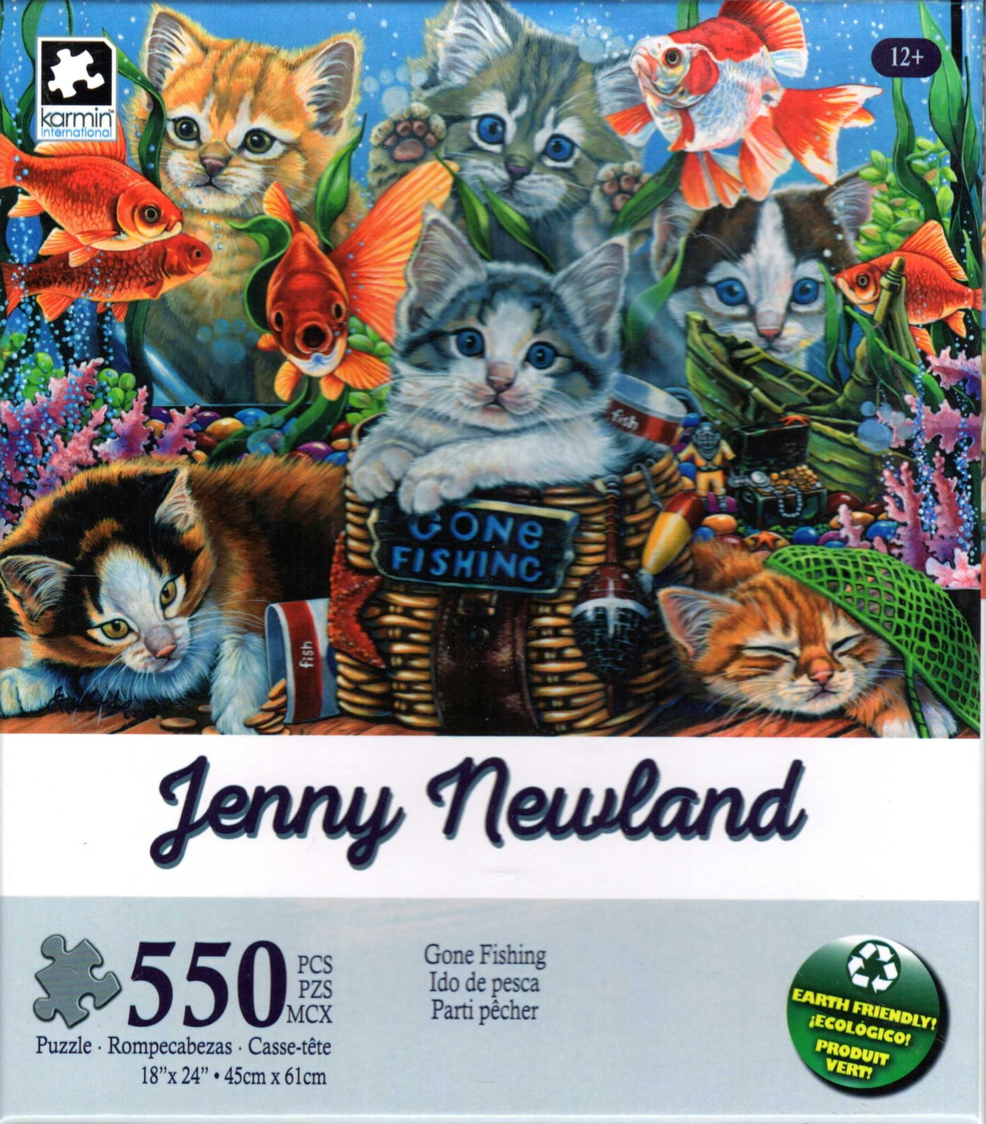 Gone Fishing 550 Piece Puzzle - Walmart.com