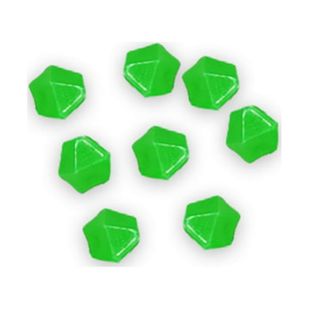 Becaristey 100 Pieces Luminous Stones Night Glowing Rocks Solar ...