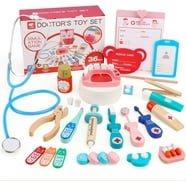 Kids Veterinary Set-11 Piece Complete Toy Set - Pretend Play Set by Hey ...