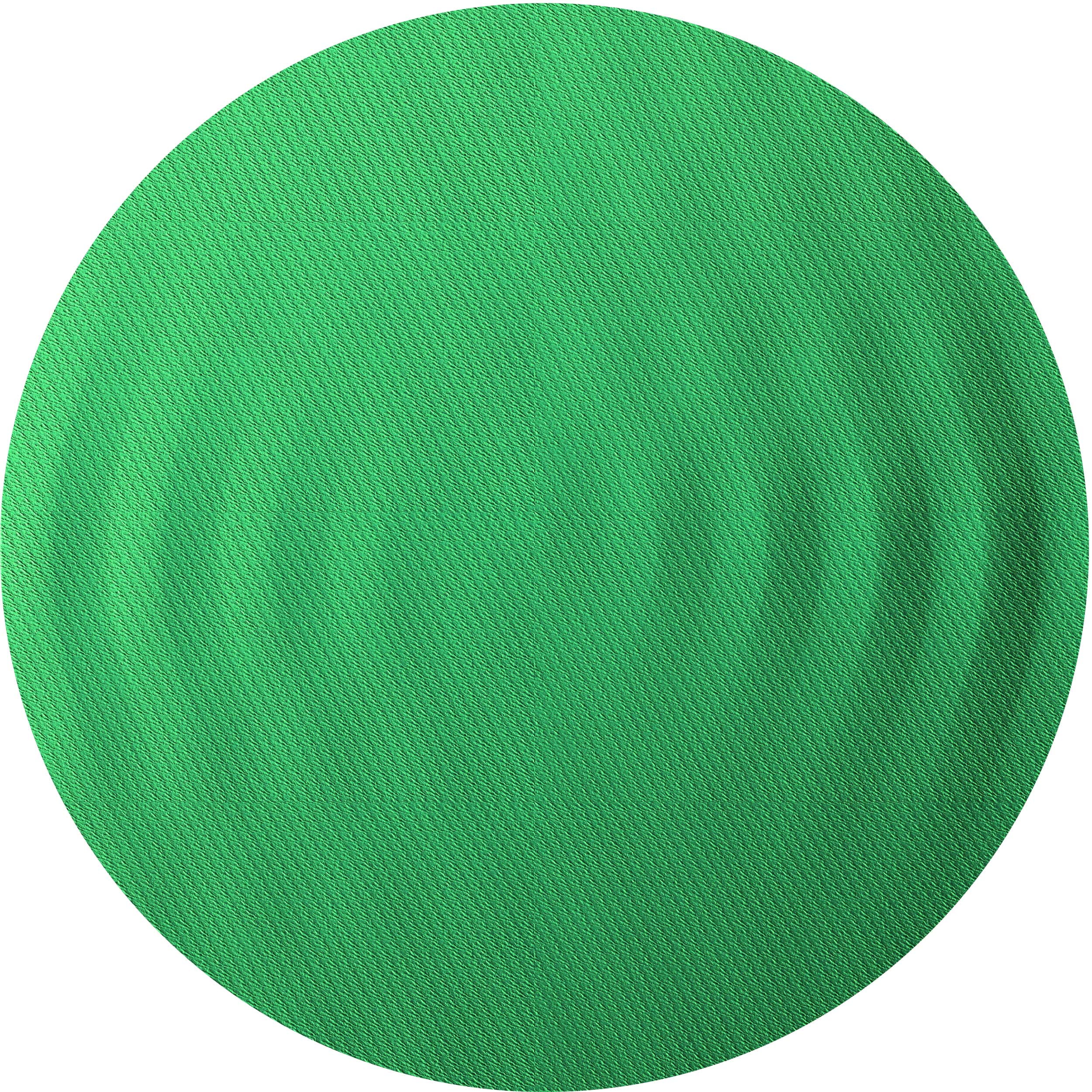 Ahgly Company Indoor Round Patterned Neon Green Area Rugs, 6' Round ...