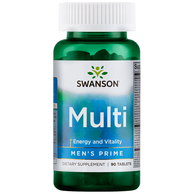 Swanson Multivitamin Men's Prime Tablets, 90 Count - Walmart.com