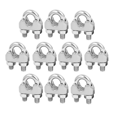 M5 Cable Ties U Stirrup Bolt Cable Clip 304 Stainless Steel Cable Clamp ...