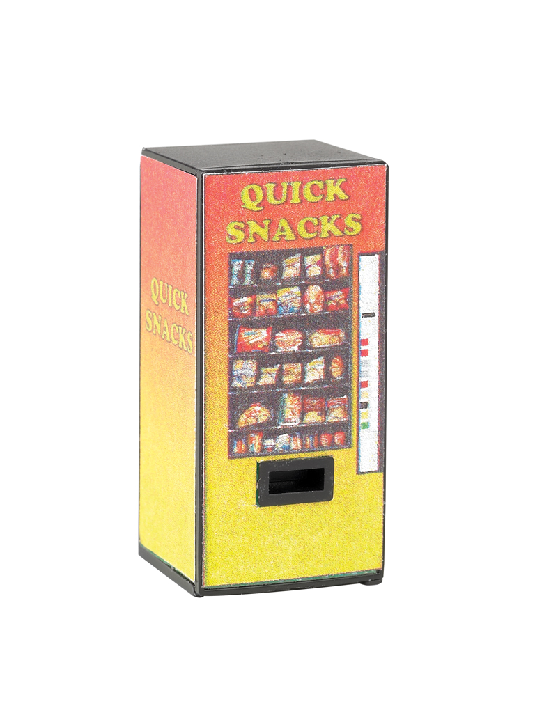 Bachmann 42622 O Scale Miniature Snacks Illuminated Vending Machines ...