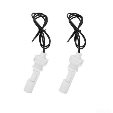 2Pcs Water Level Sensor Horizontal Liquid PP Side Mount Float Switch ...