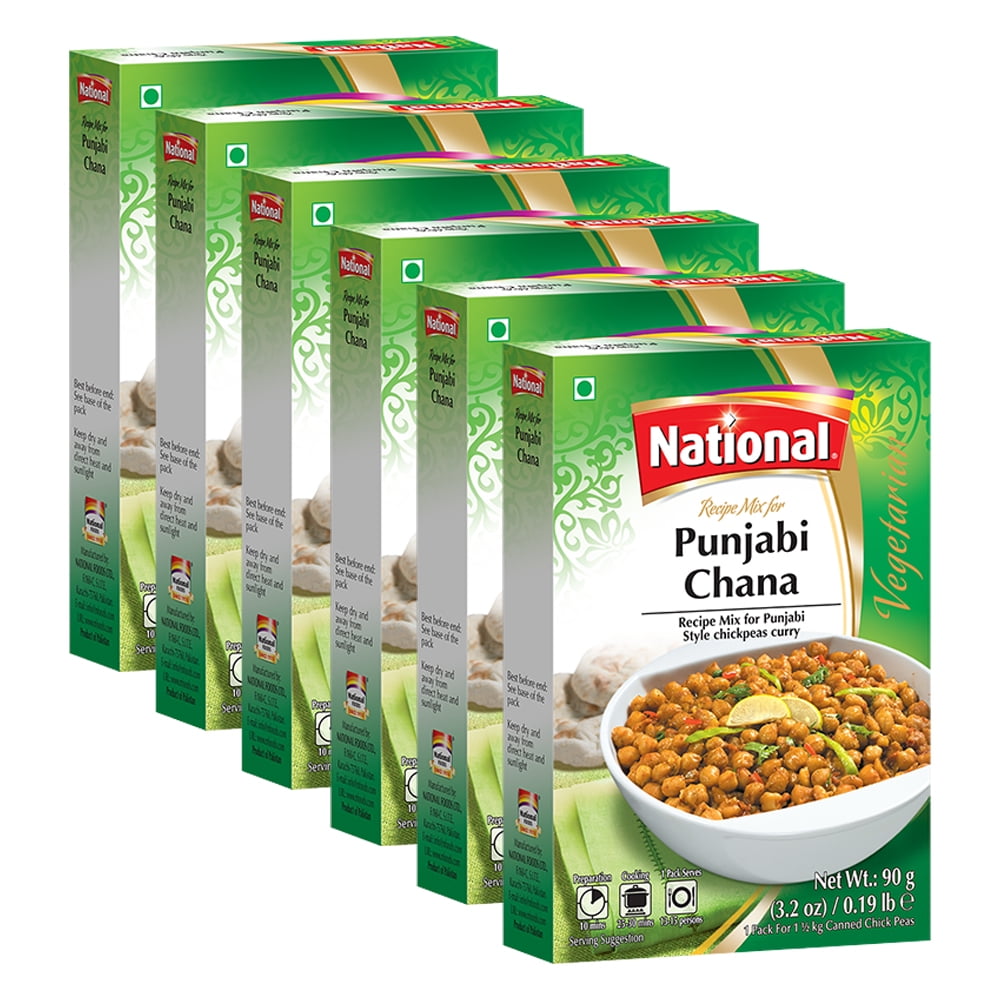 National Foods Punjabi Chana Recipe Mix 3.20 oz (90g) | South Asian ...