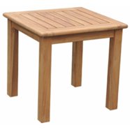 Home Square Outdoor Root Side Table in Teak Finish - Set of 2 - Walmart.com